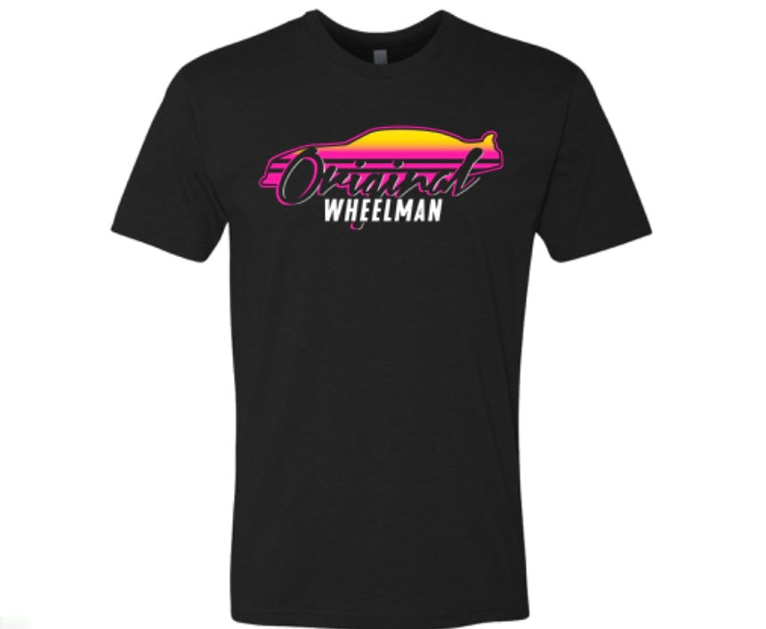 Pink Car Sunset – Original Wheelman