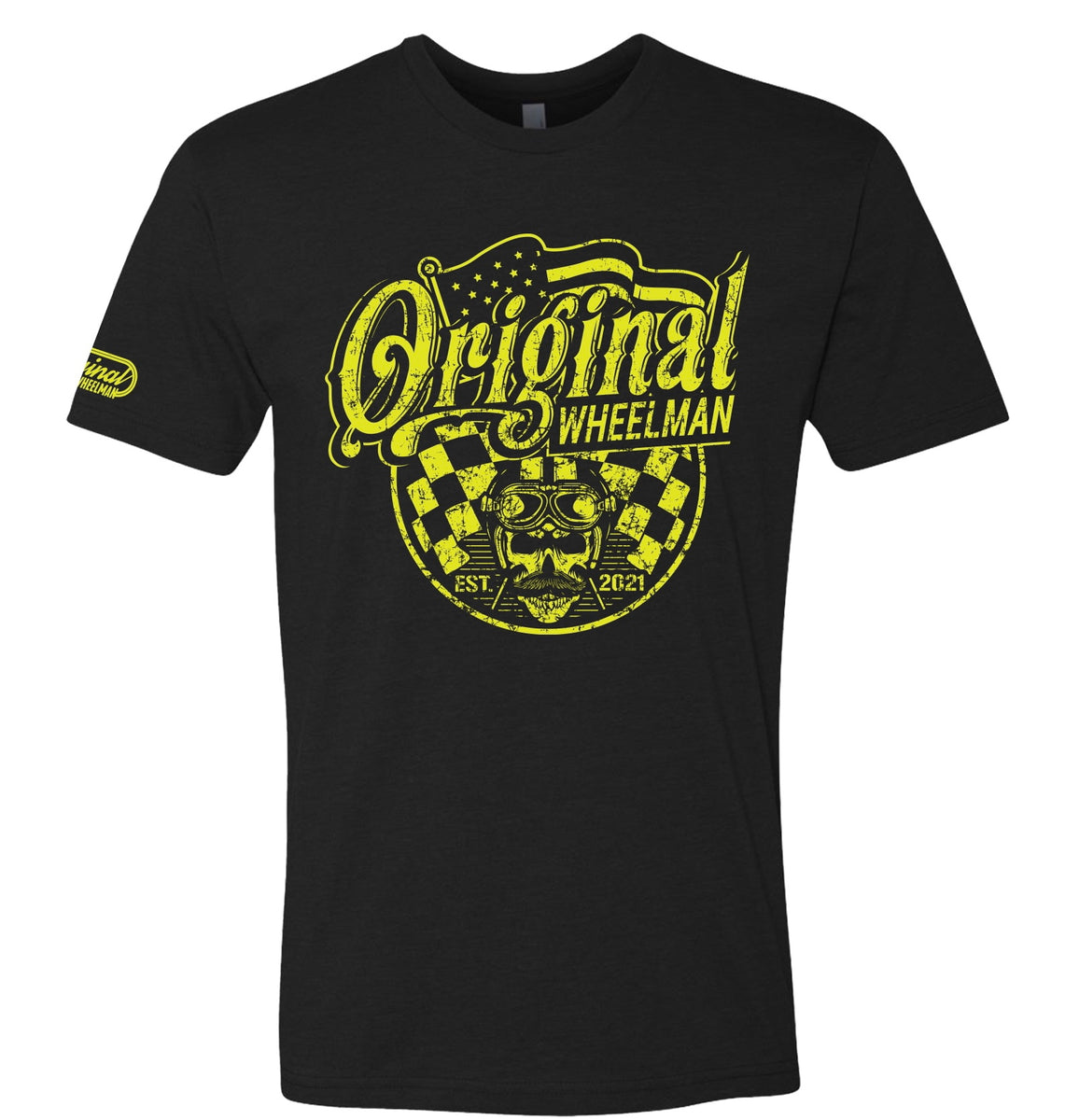 Neon Yellow Skull – Original Wheelman