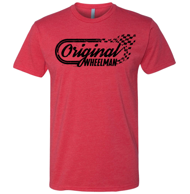 Waving Checkered Red – Original Wheelman